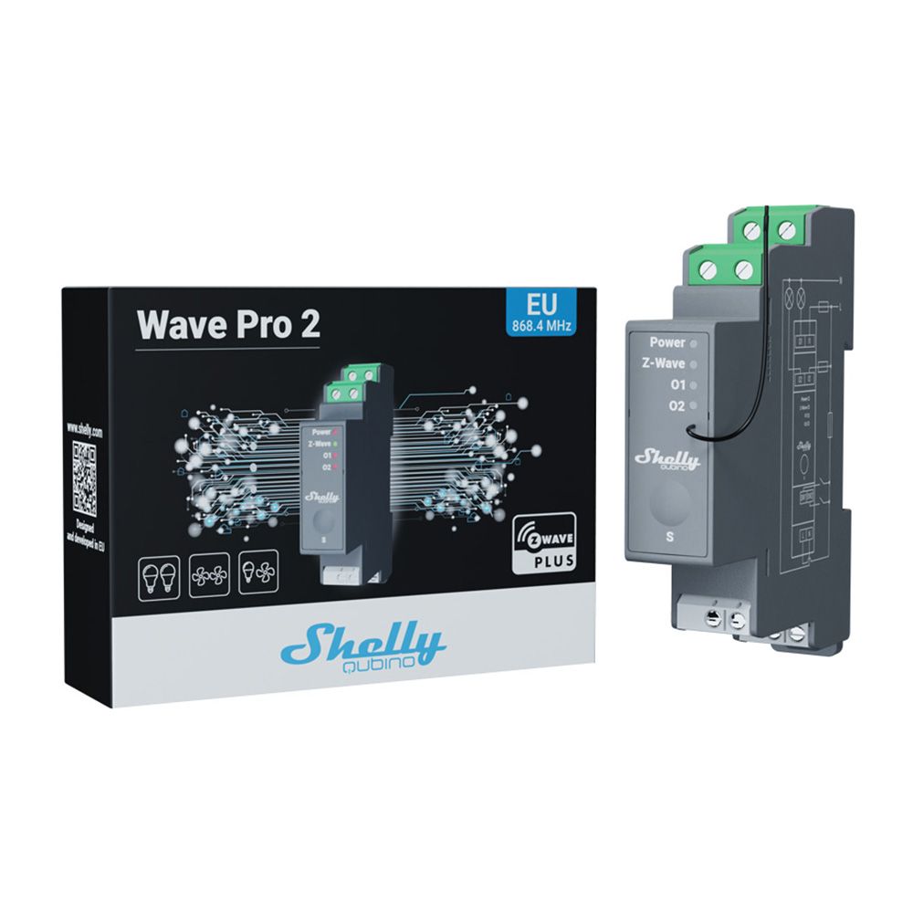 Shelly Qubino Wave Pro 2 | QPSW-0A2X16EU